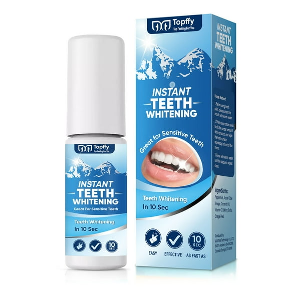Instant Teeth Whitening, Tooth White for Stain Removing from Coffee ...