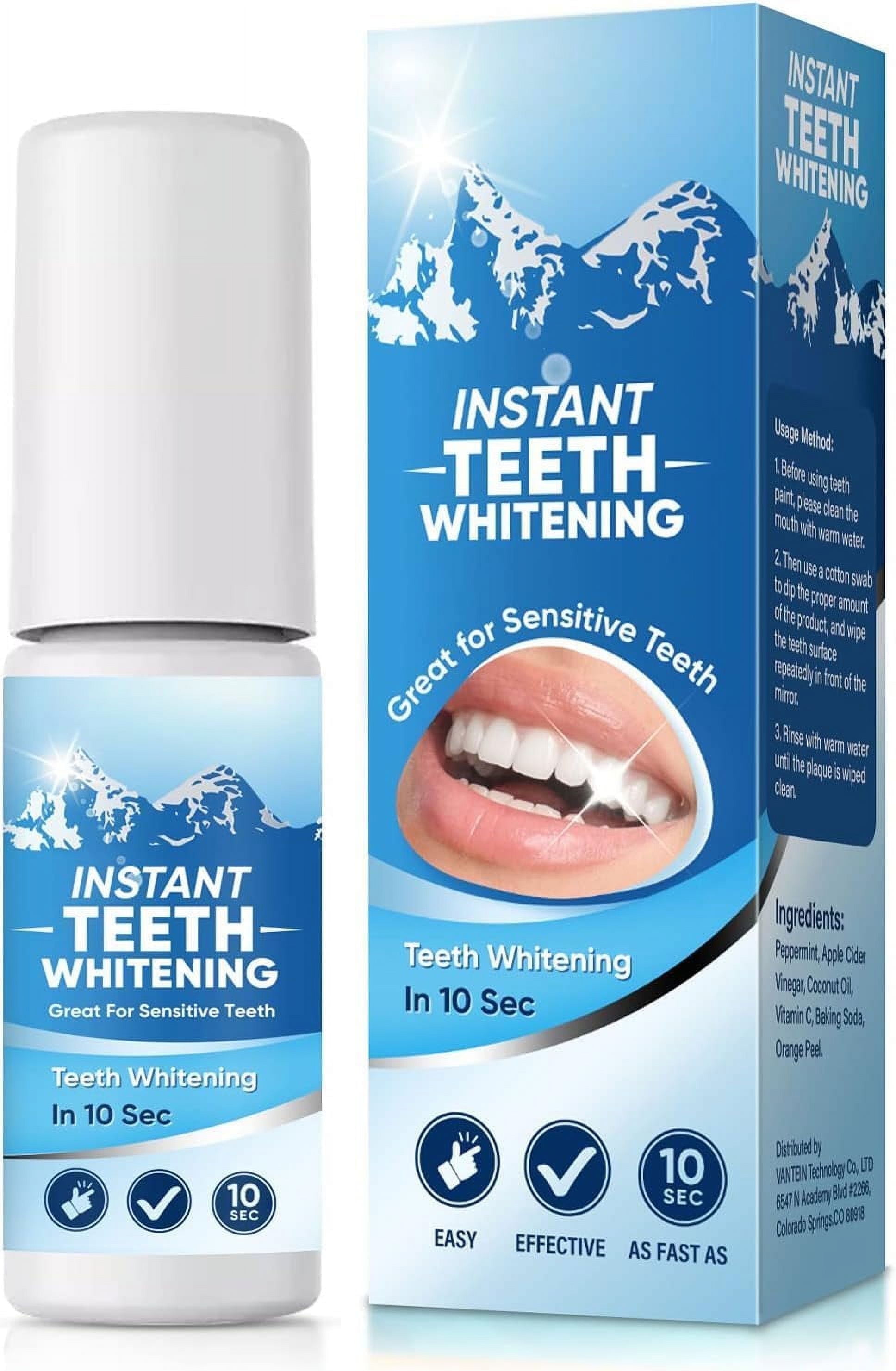 Instant Teeth Whitening, Tooth White for Stain Removing from Coffee ...
