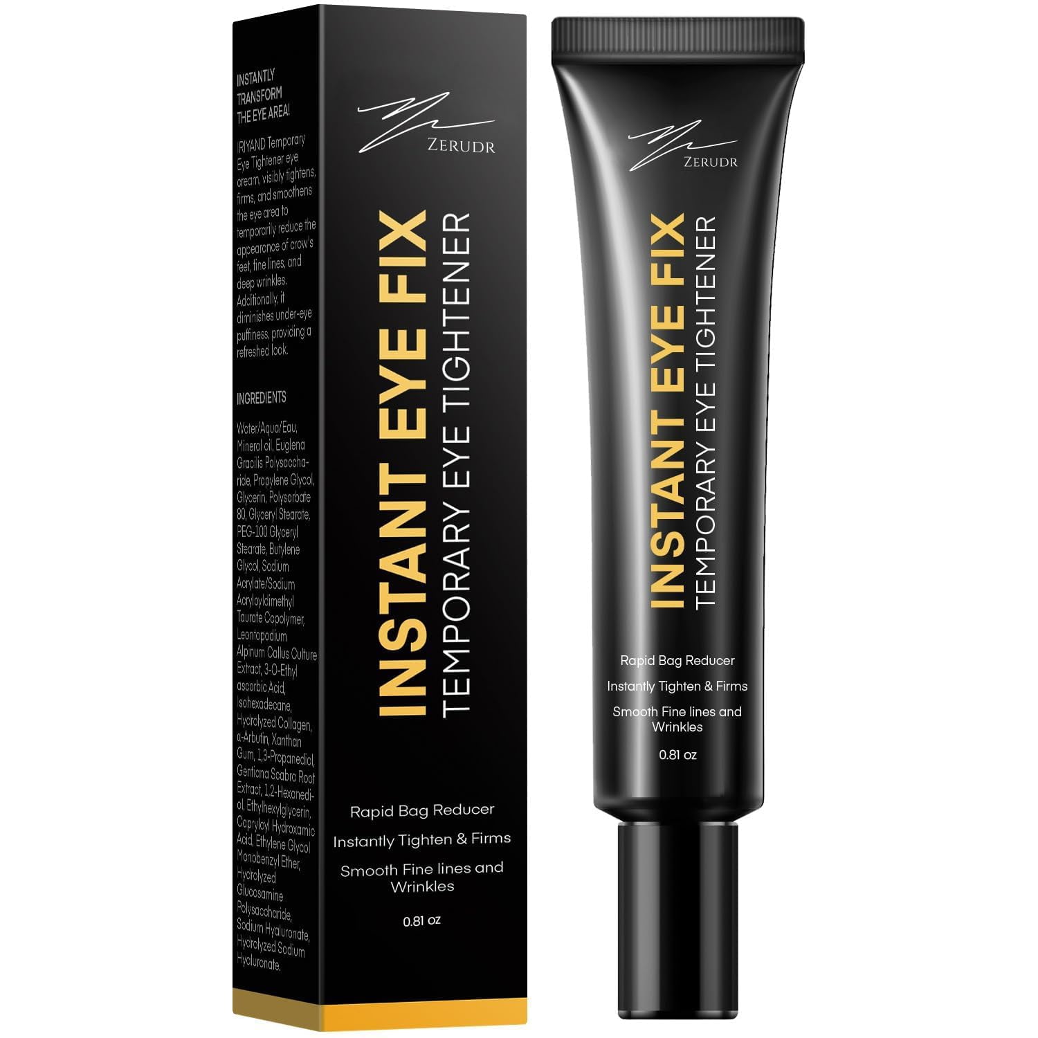 Instant Temporary Eye Tightener: Reduces Under Eye Bags, Dark Circles ...