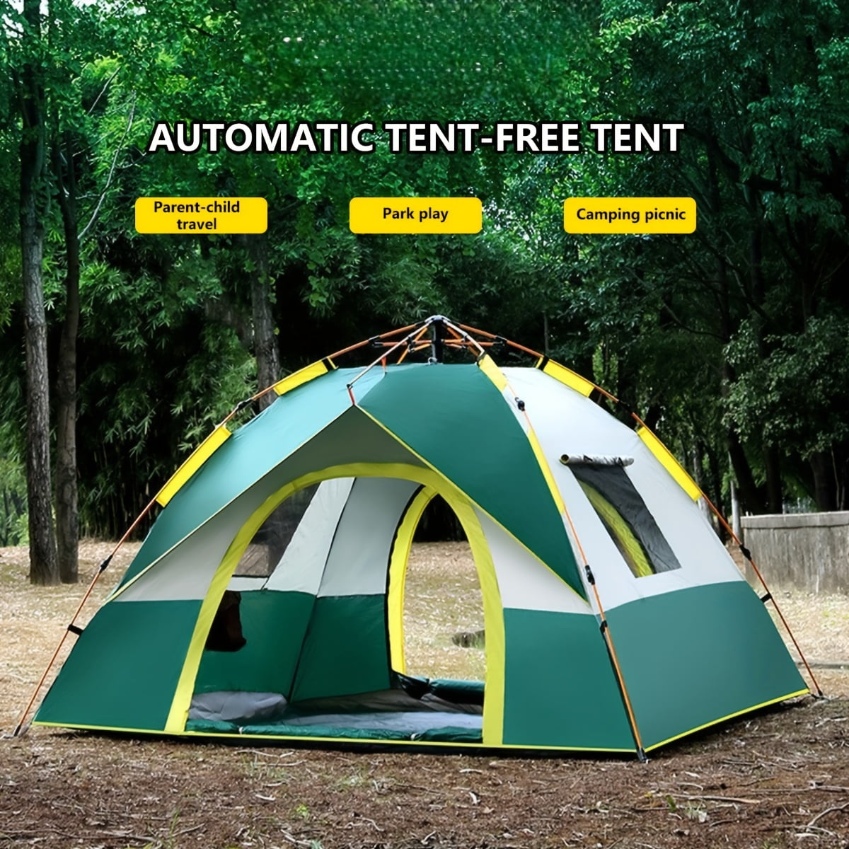 Instant Tent Building - Four Seasons High Quality Camping Tent, Made of ...