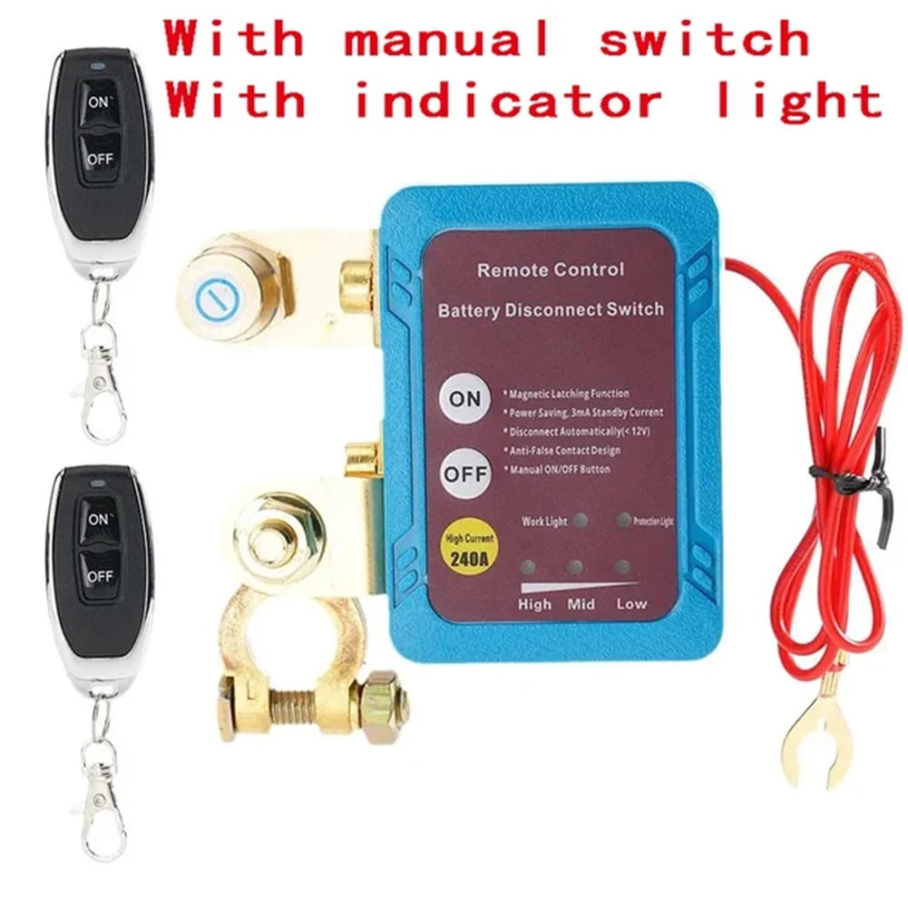 Instant Vehicle Car Remote Battery Disconnect Switch Automatic Power ...