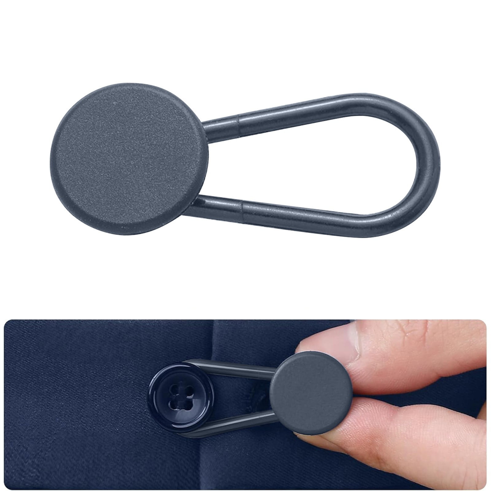 Instant Waistband Extension Clip For Pants (Trouser Expander, Button ...