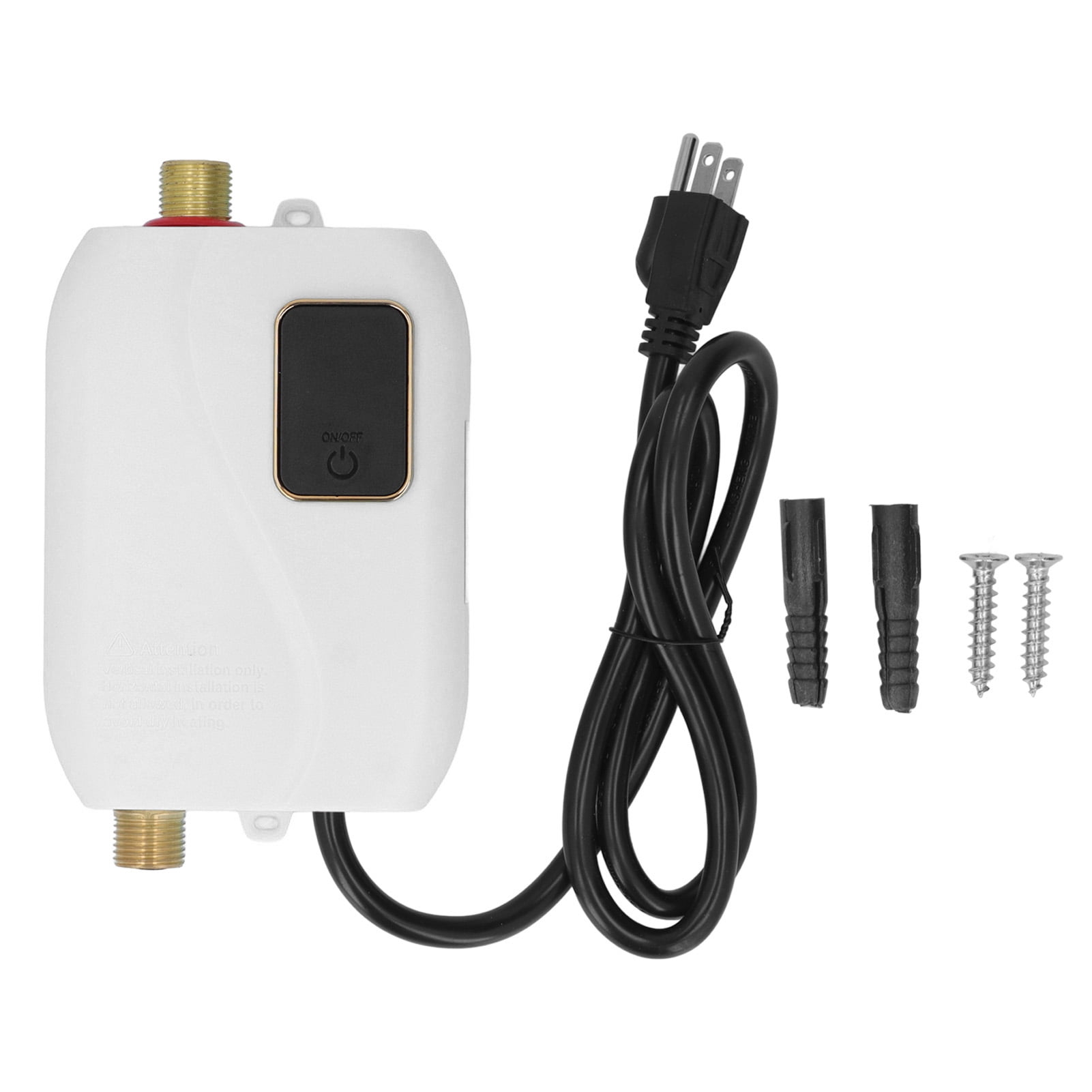 Instant Water Heater 3000W Fast Heating Mini Size Bathroom Shower ...