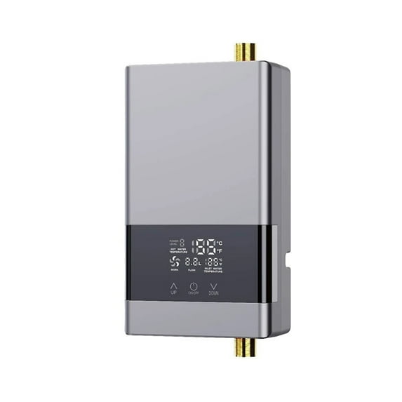 Instant Water Heater Bathroom Kitchen Wall Mounted Electric Water ...