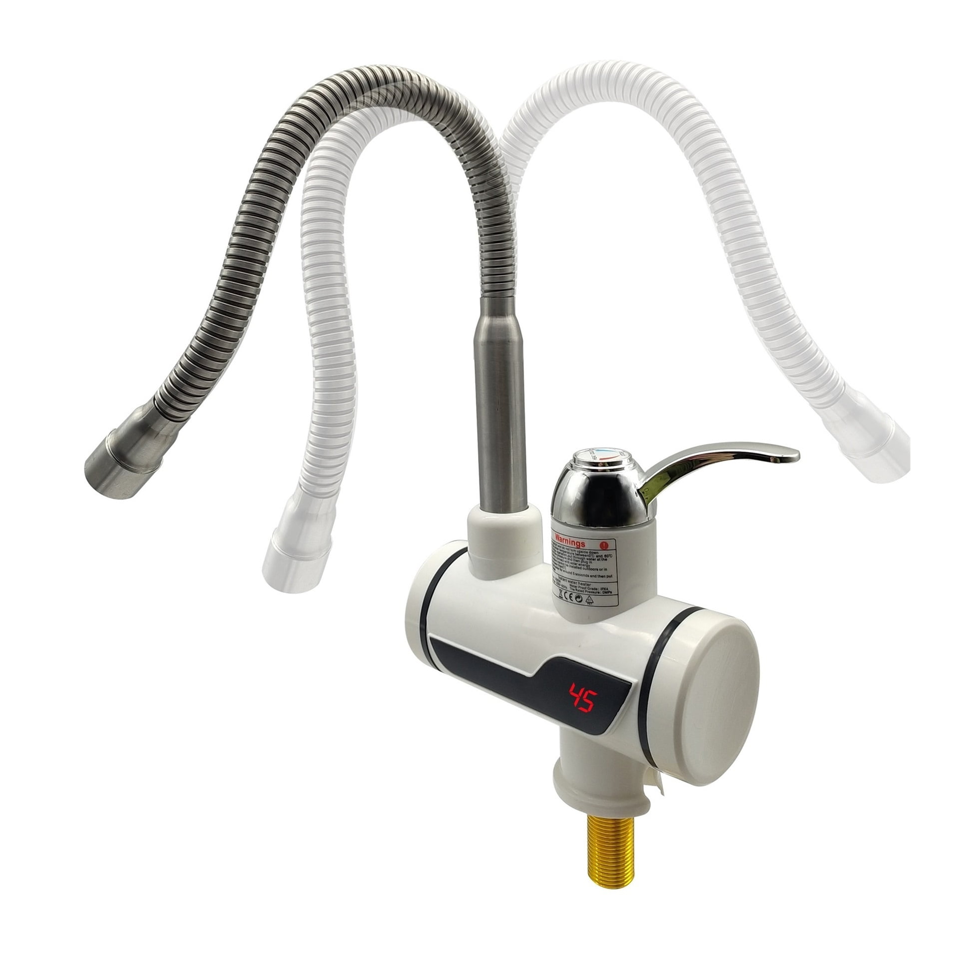 Instant Water Heater Faucet Tankless Heaters Kitchen Hot Water Tap ...