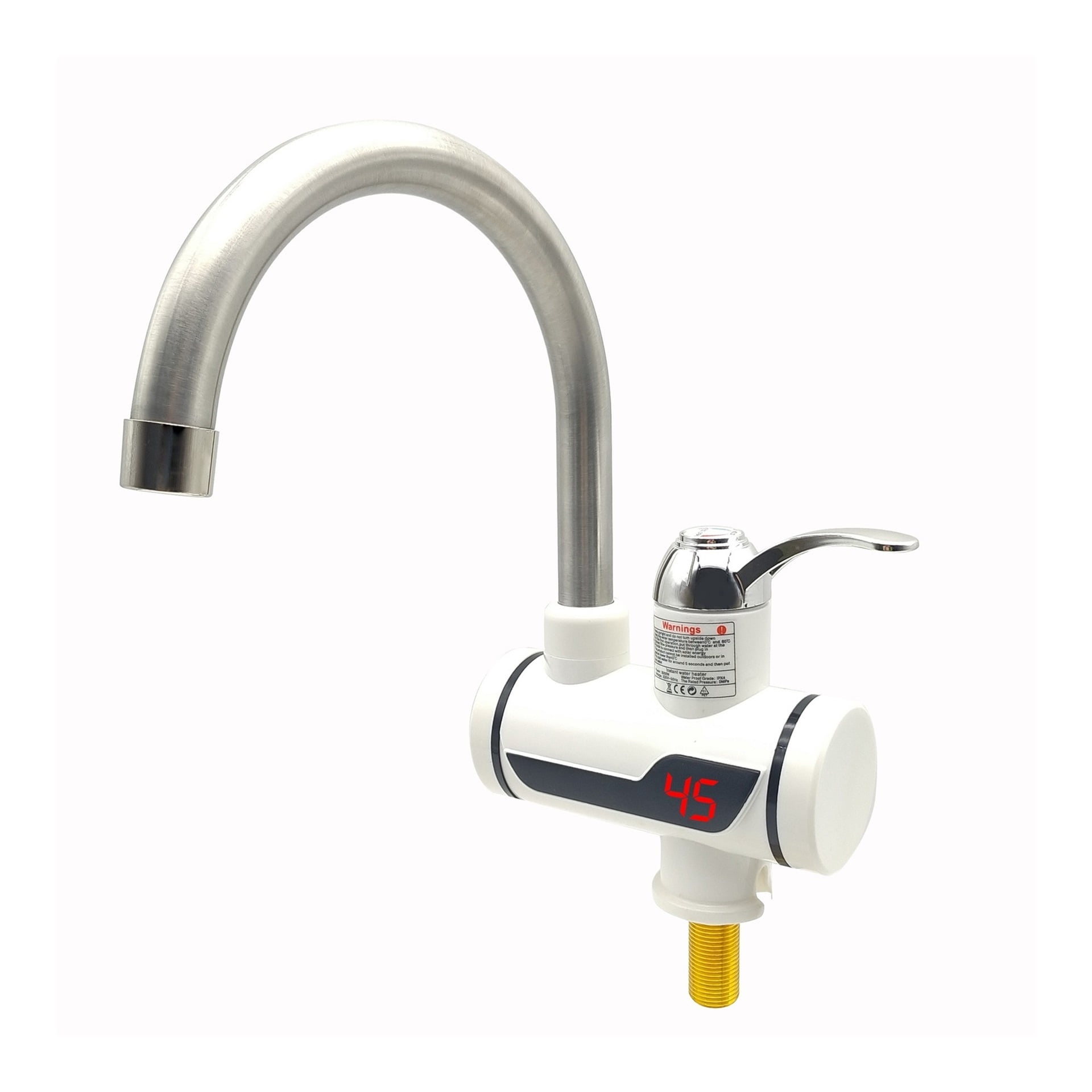 Instant Water Heater Faucet Tankless Heaters Kitchen Hot Water Tap ...