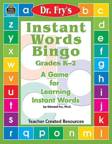 Pre-Owned Dr. Fry's Instant Words Bingo: A Game for Learning Instant ...