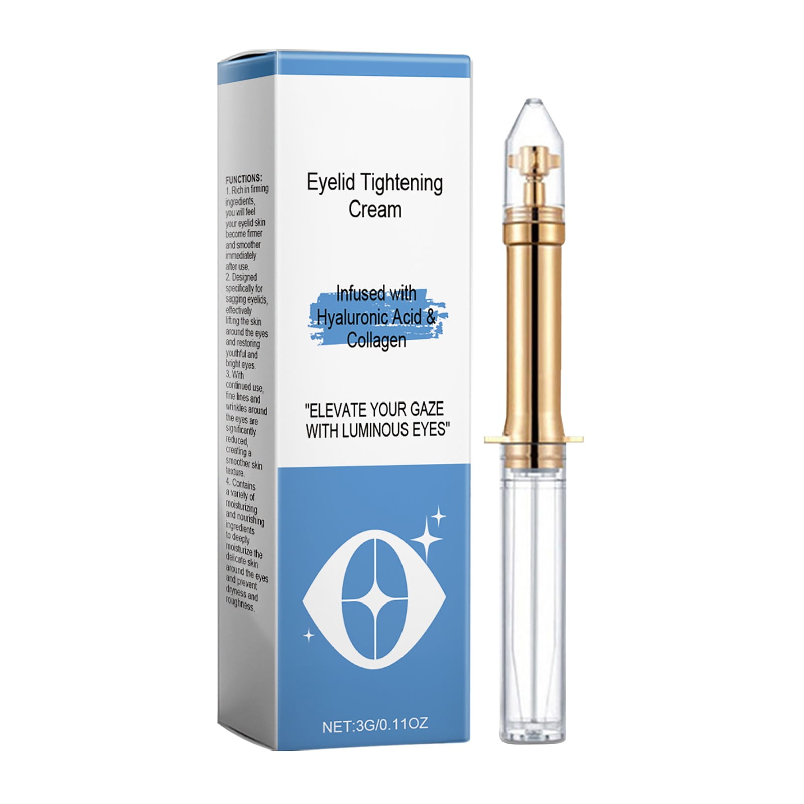 Instant Wrinkle Eye Cream 5ml - Powerful Firming and Moisturizing ...