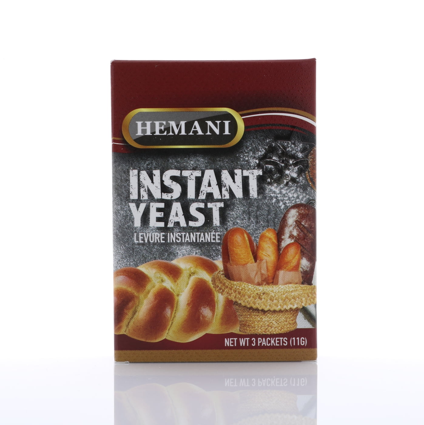 Instant Yeast 33g - Single Use Packets - 3 Packets per Box - Stays ...