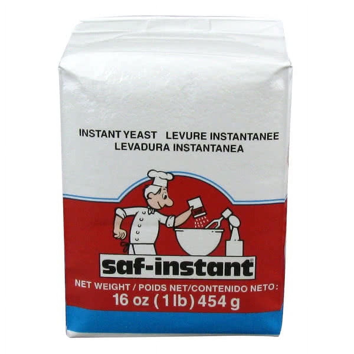 LeSaffre Instant Yeast 1lb (16oz) - Bulk Baking Package for Cooking ...
