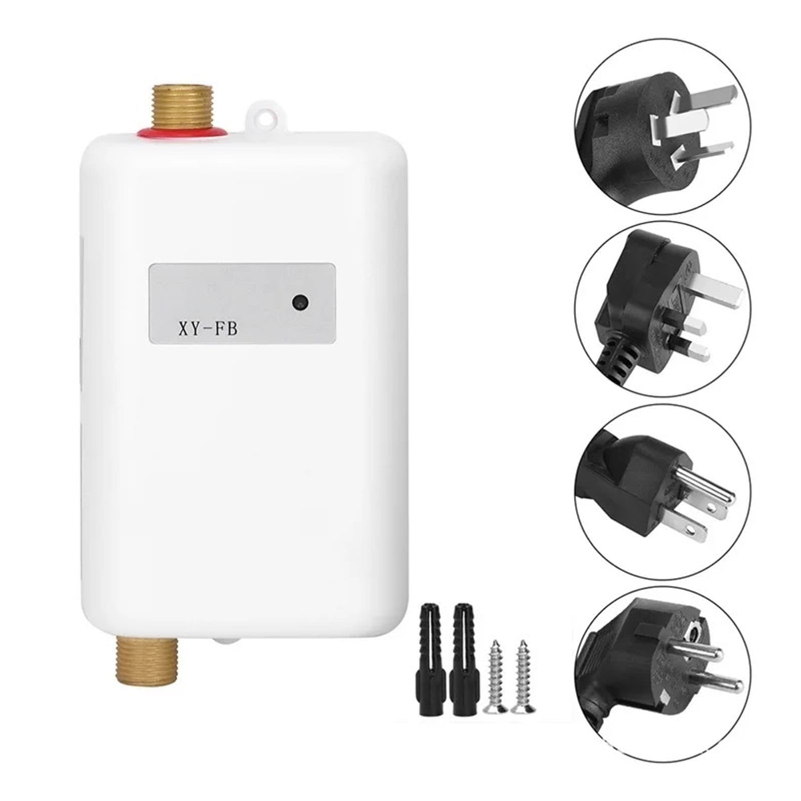 Instant electric water heater 3800W Kitchen Bathroom Instant Electric ...