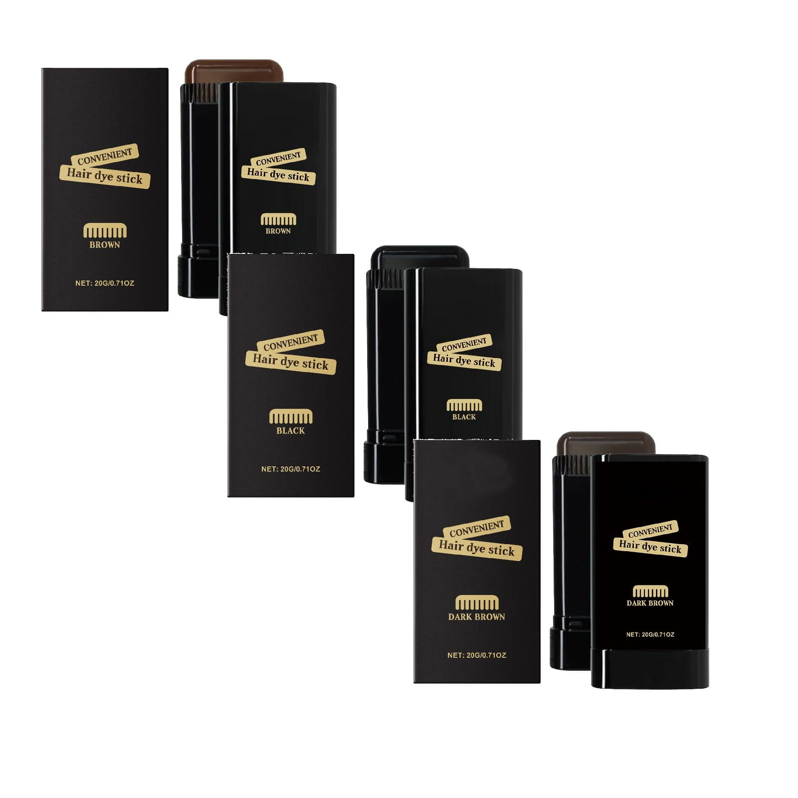 Instantly Hair Concealer Portable Hairline Shading Stick Hair Dye Comb ...