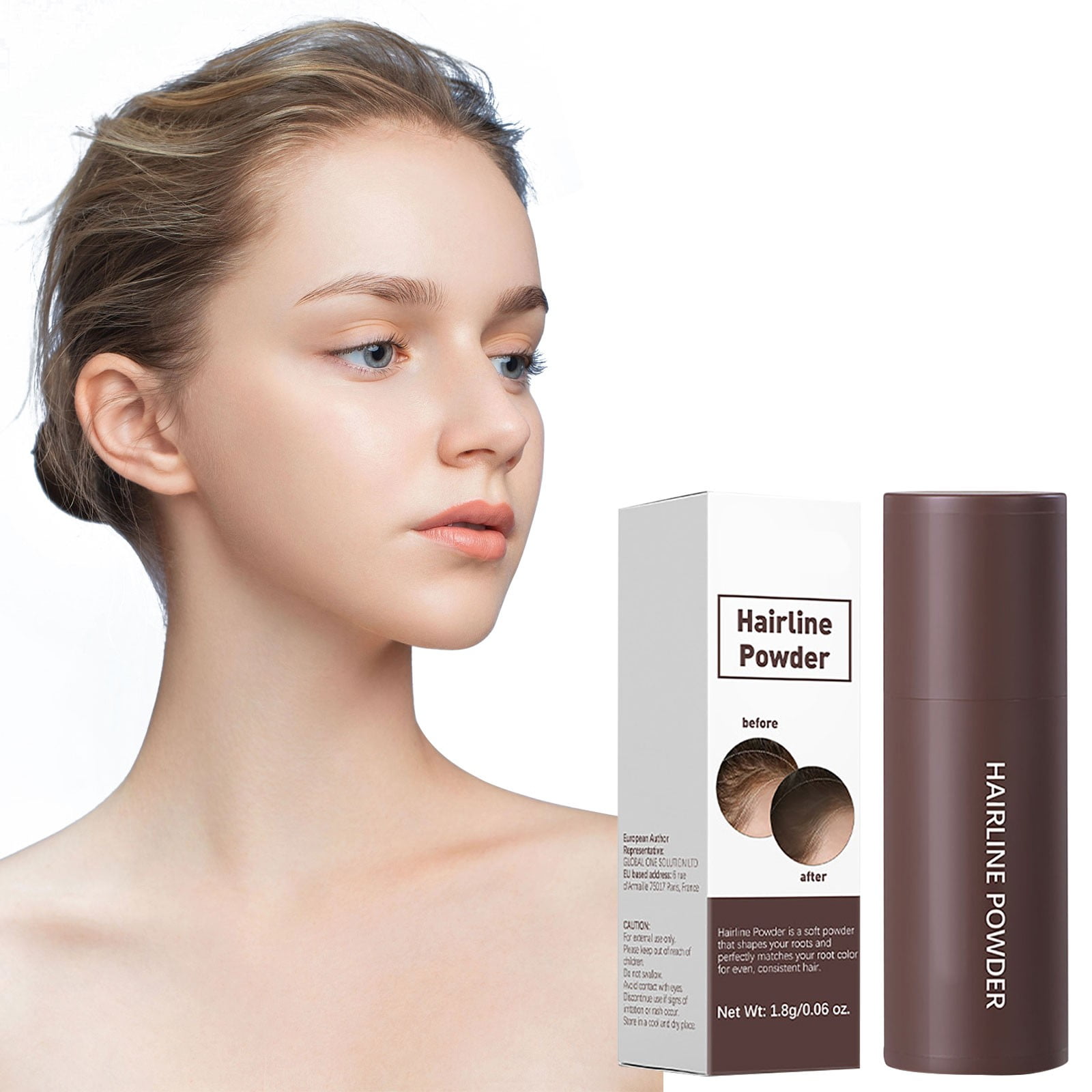 Instantly Hairline Shadow Hairline Powder Quick Cover Grey Hair Root ...