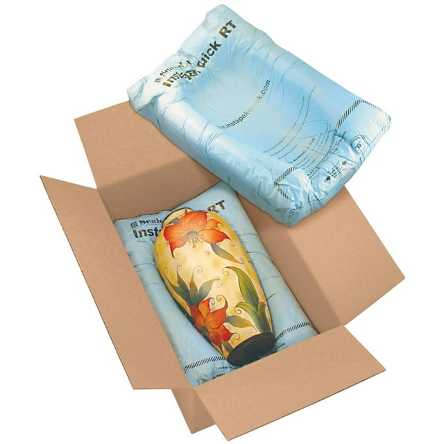 Instapak Quick RT Expandable Foam Bags (Bulk Pack) 18" x 18" Blue 128 ...