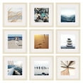 Instapoints 9 Piece Gallery Wall 8" x 8" Picture Frame Set with ...