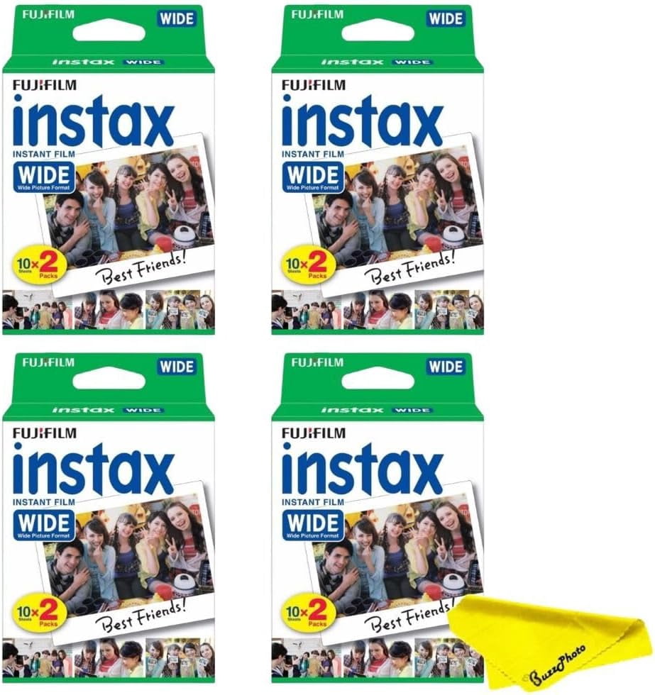 Instax Wide Instant Films Twin Pack for 210 200 100 300 - BuzzPhoto ...