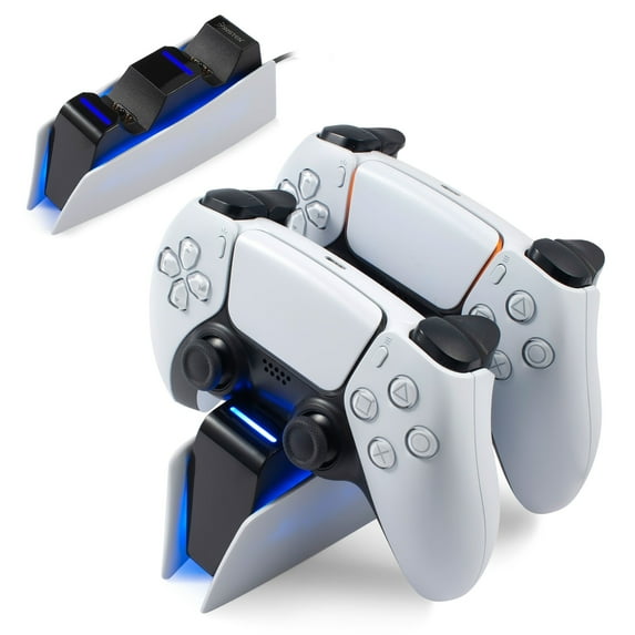 Infinite Curiosity, Controller Charging Station, PS5 Dual Dock, White ...