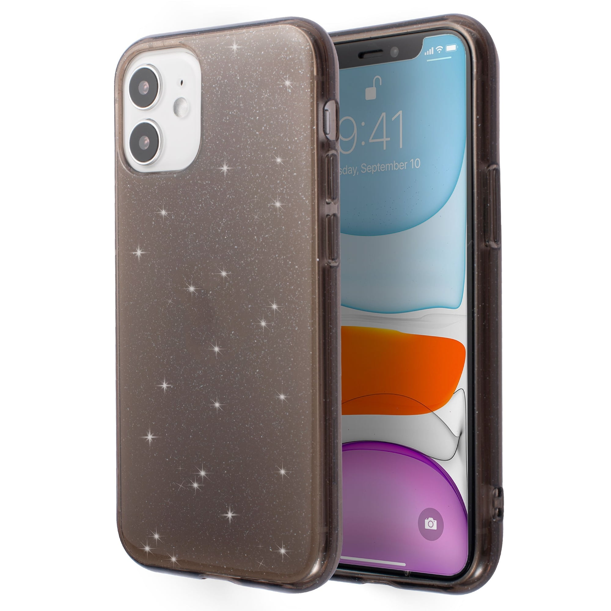 Insten Glitter Case Compatible with iPhone 12 Mini Case 5.4 Inch, Soft ...