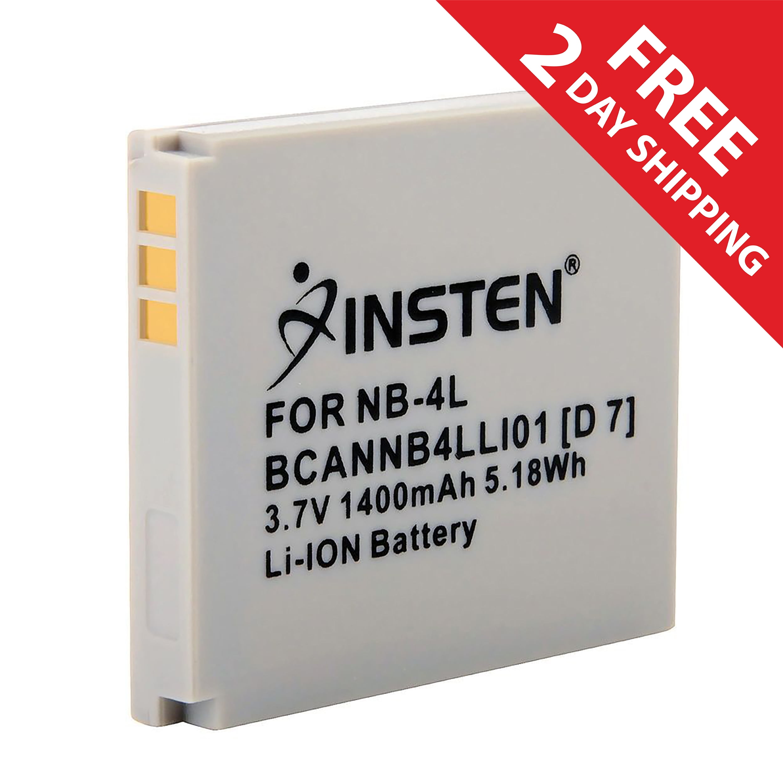 Insten NB4L NB-4L Compatible Li-Ion Battery For Canon Powershot Digital ...