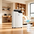 Inster Portable Air Conditioner 14000 BTU, Cools 700 sq.ft, 4-in-1 with ...