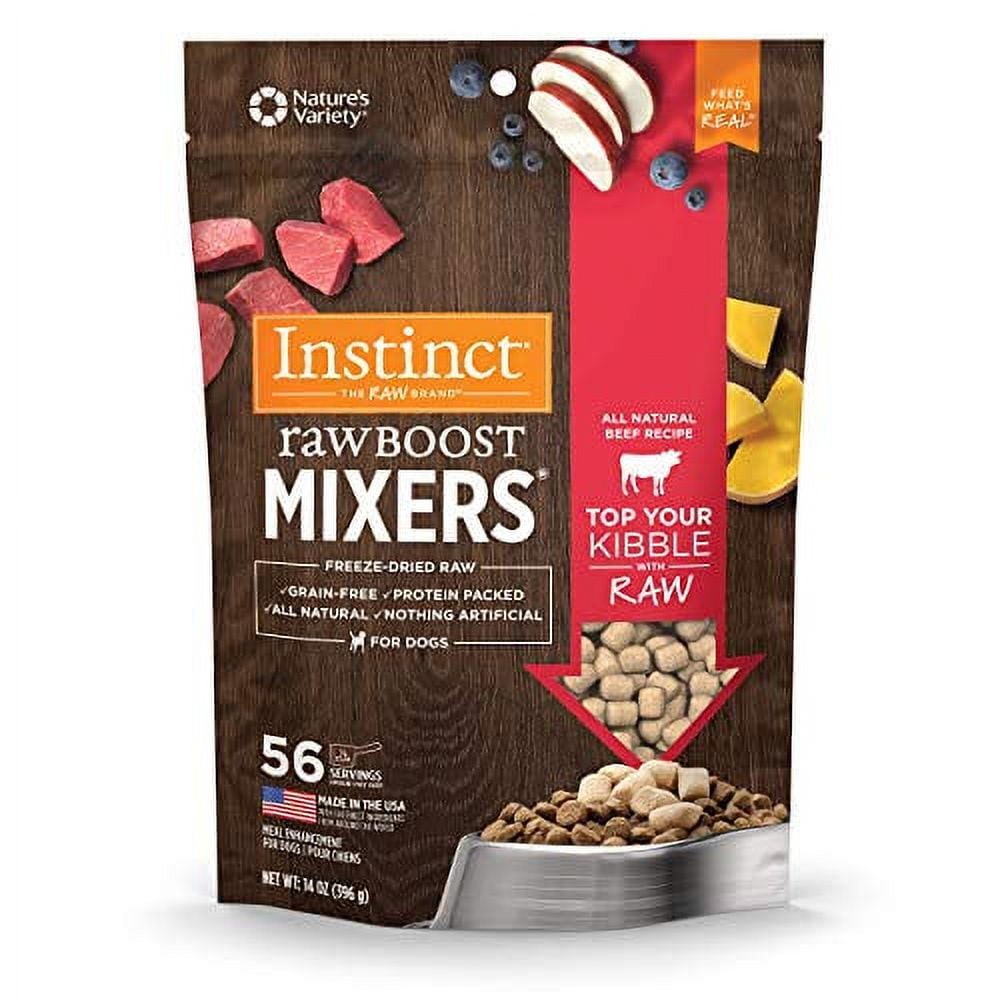 Healthy Pet Natural Instinct Raw Boost Mixers Freeze Dried Dog Food ...