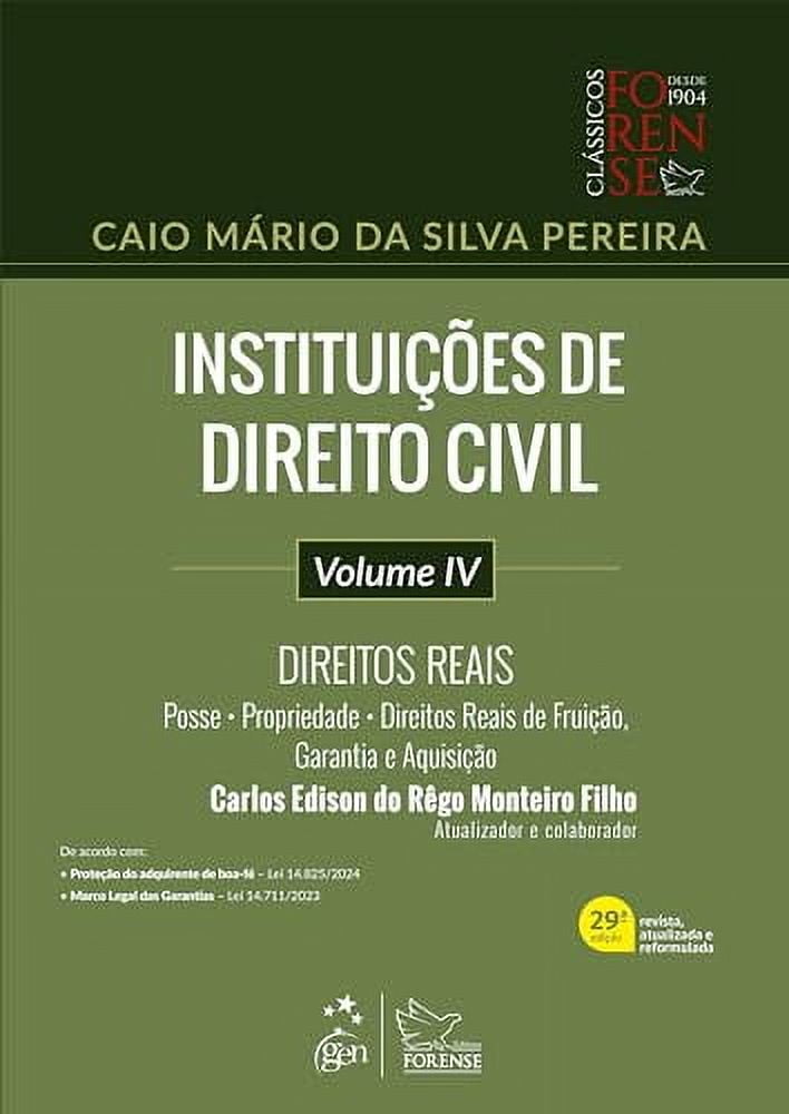 Instituições De Direito Civil - Vol. Iv - Walmart.com