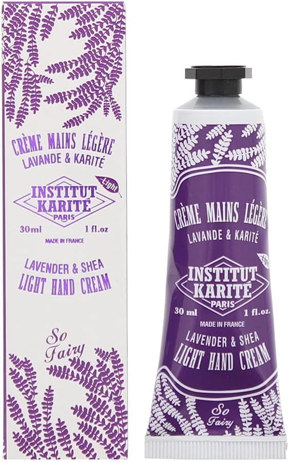 Institut Karité Paris Fairy Lavender Shea Hand Cream – 30ml (3-Pack) | Nourishing & Hydrating ...