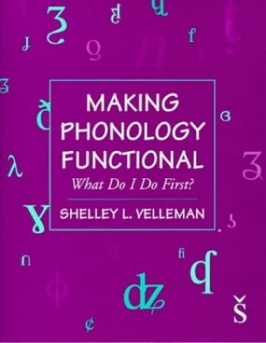 Pre-Owned Institute of Management Series: Making Phonology Functional ...