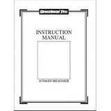 Instruction Manual ONLY for Breadman Bread Machine Maker Instruction ...