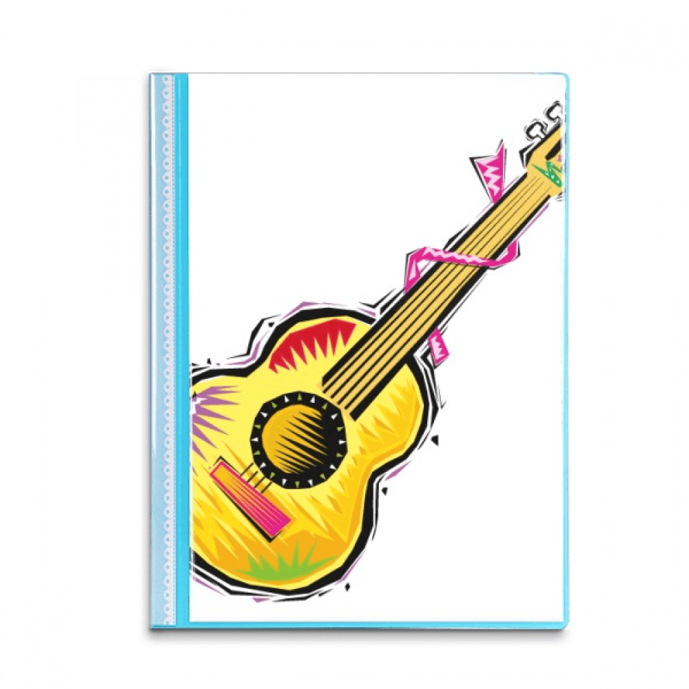Instrument Guitar Mexicon Element Illustration Book Sheet Protectors ...