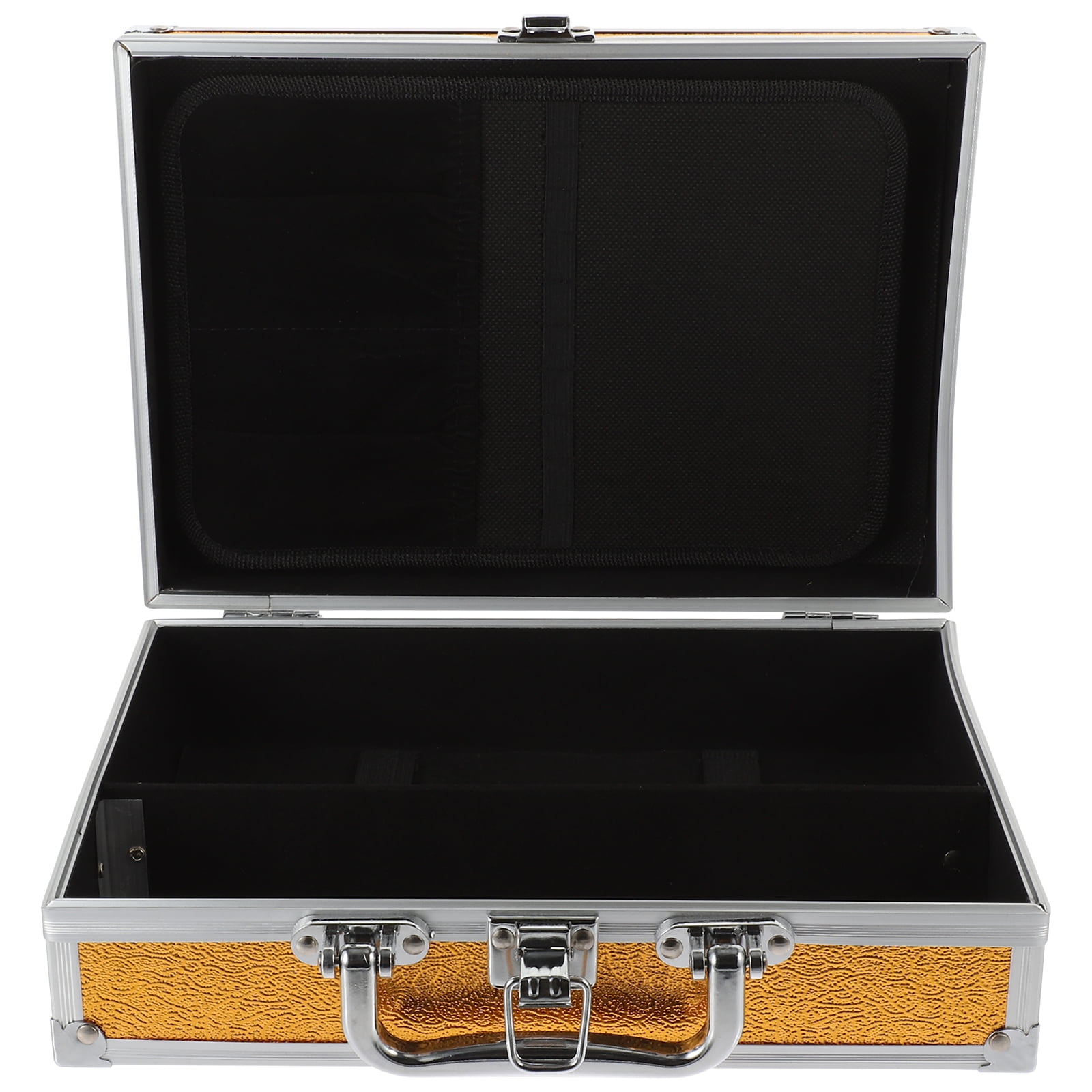 Instrument Storage Box Aluminum Carrying Case Travel Alloy Toolbox ...