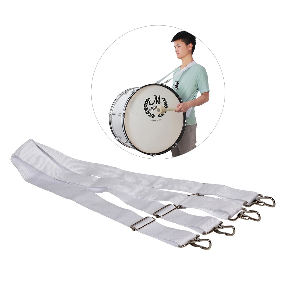 Instrument Strap,Drum Nylon Belt Parade Drum Nylon Metal Clip Musical ...