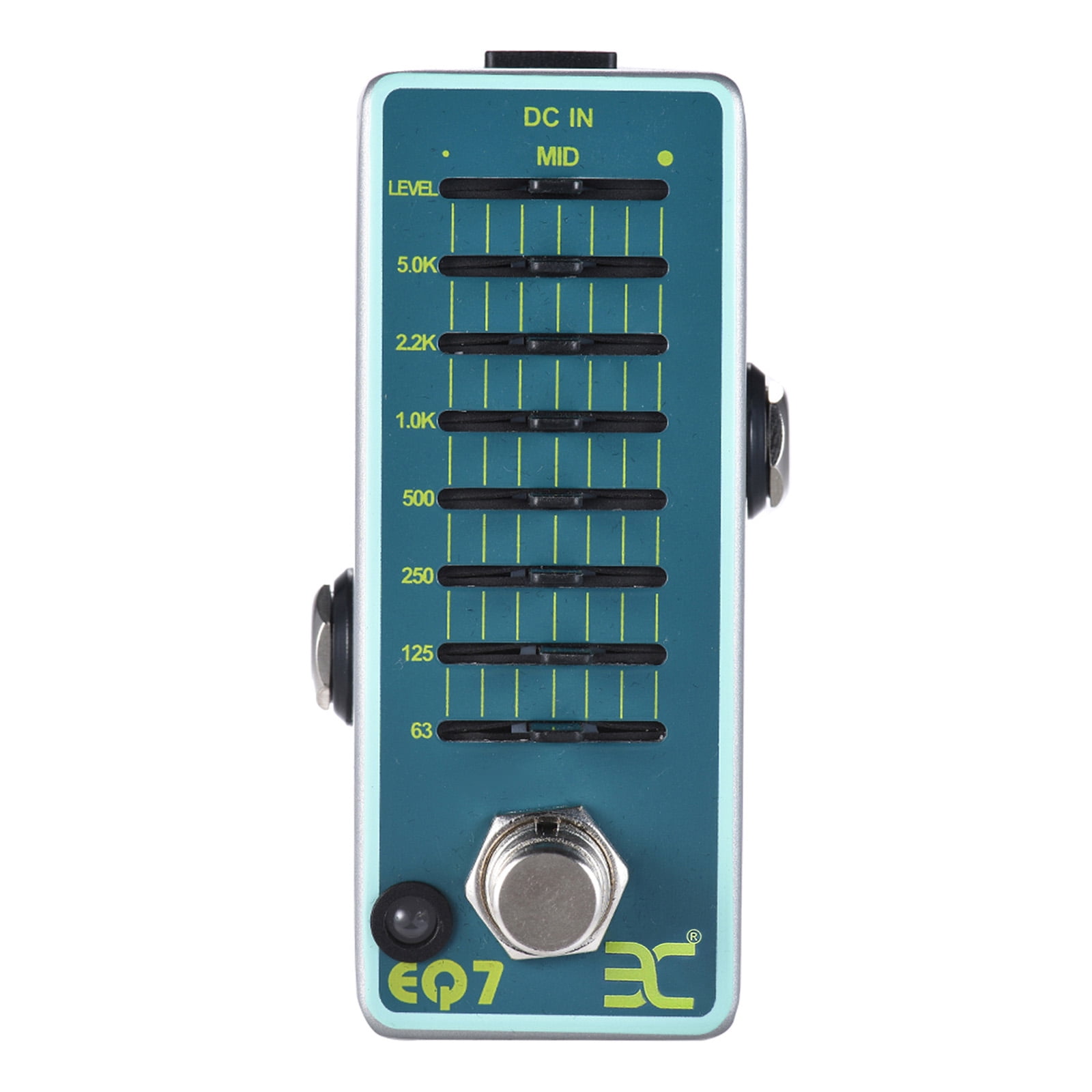 Instrument effect machine,Eq Metal Shell Equalizer Pedal 7-band Eq7 ...