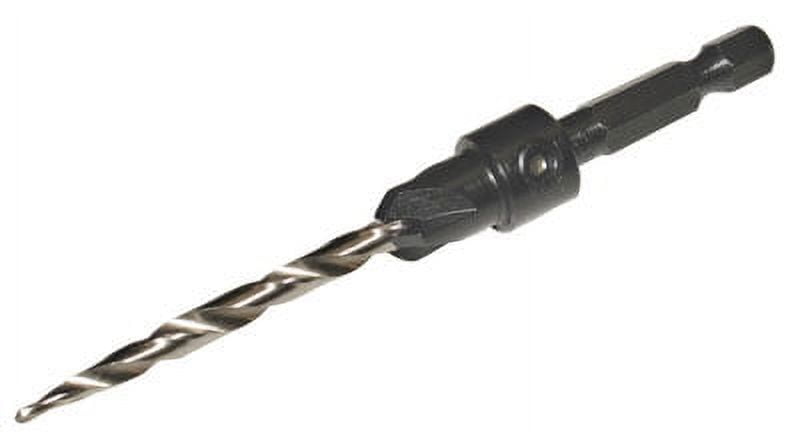 Insty-bit 82611 11/64" Hex Shank Taper Drill Bit & Countersink for #8 ...