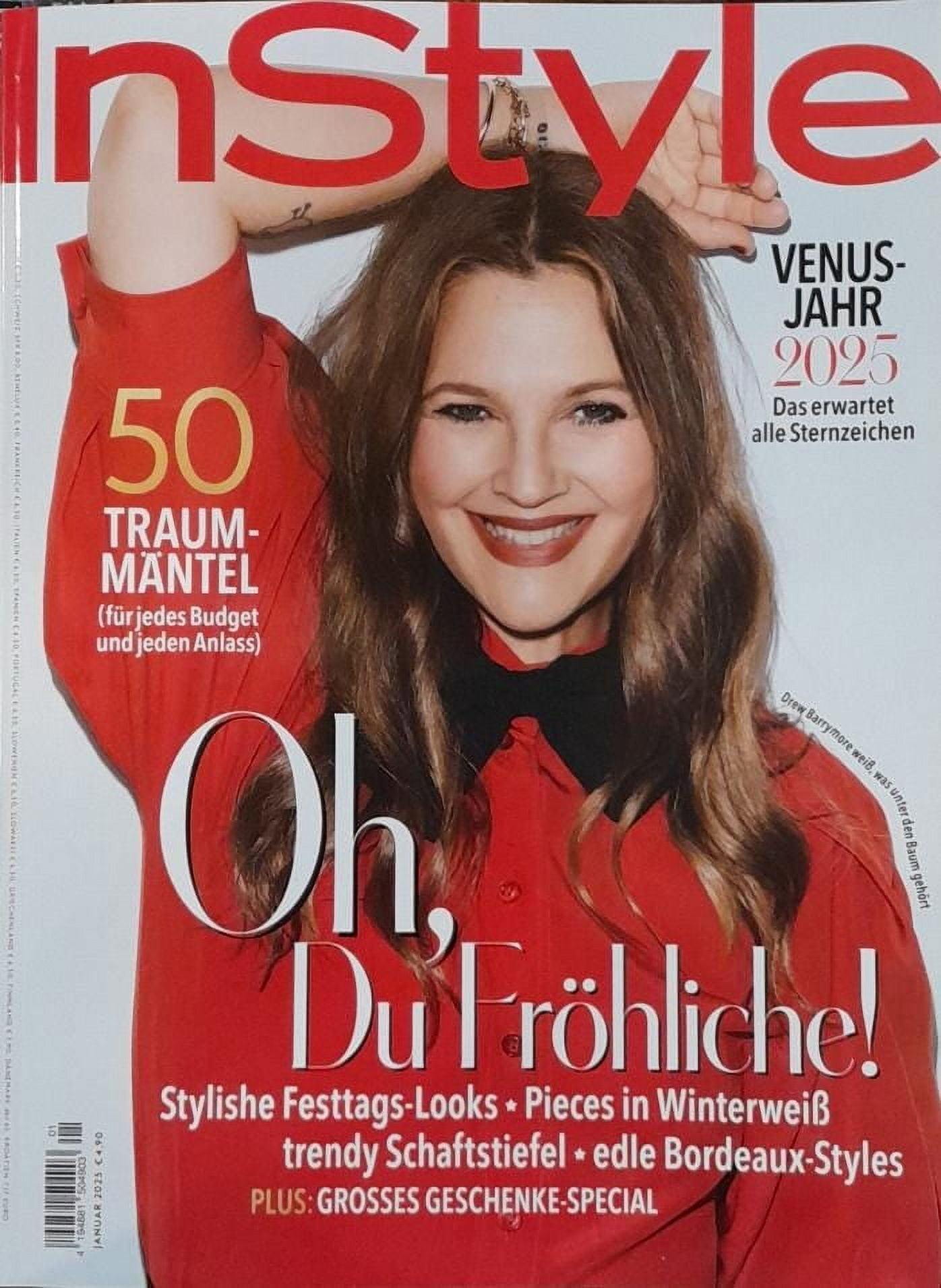 Instyle German Magazine January 2025 - Walmart.com