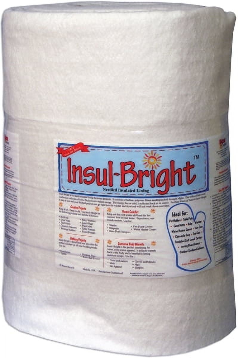 "The Warm Company Insul-Bright Thermal Batting, 45"" x 40 Yard Bolt for ...