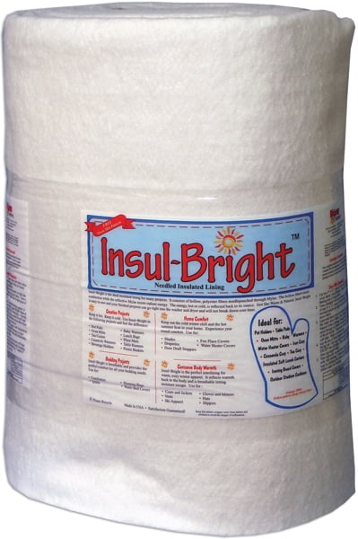 "The Warm Company Insul-Bright Thermal Batting, 45"" x 40 Yard Bolt for ...
