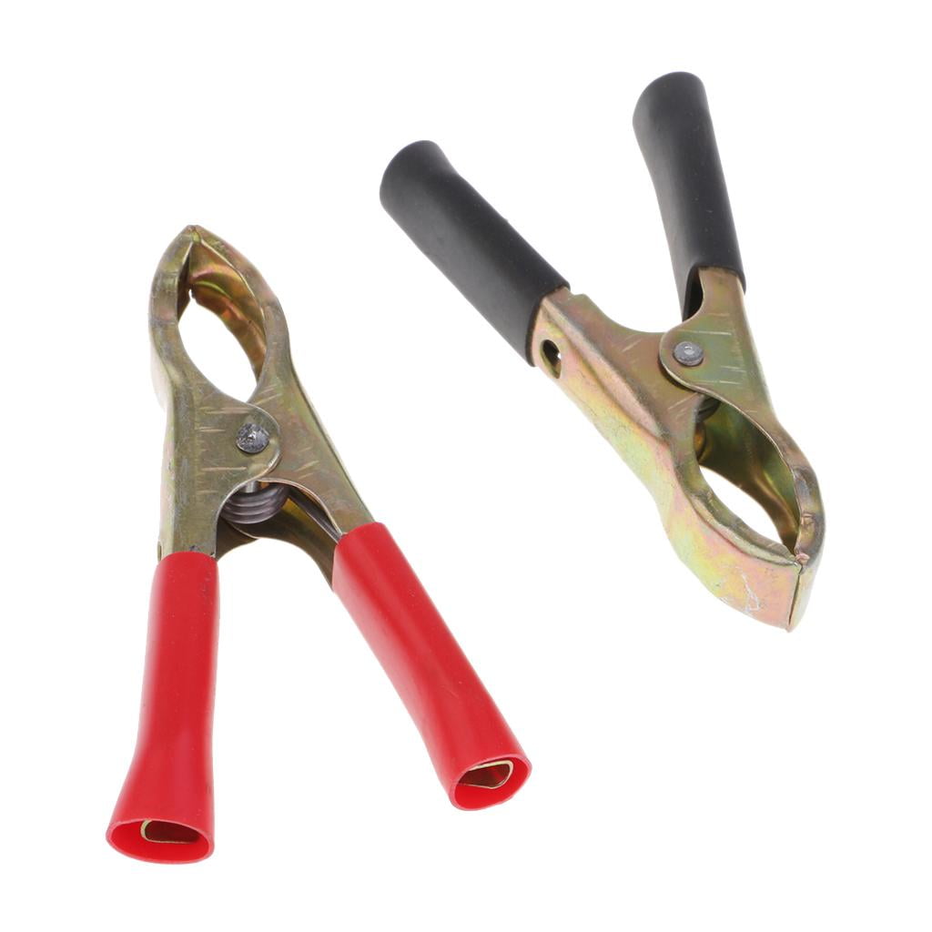 Insulated Alligator Clips Durable Heavy Duty Metal Spring Loaded Truck ...