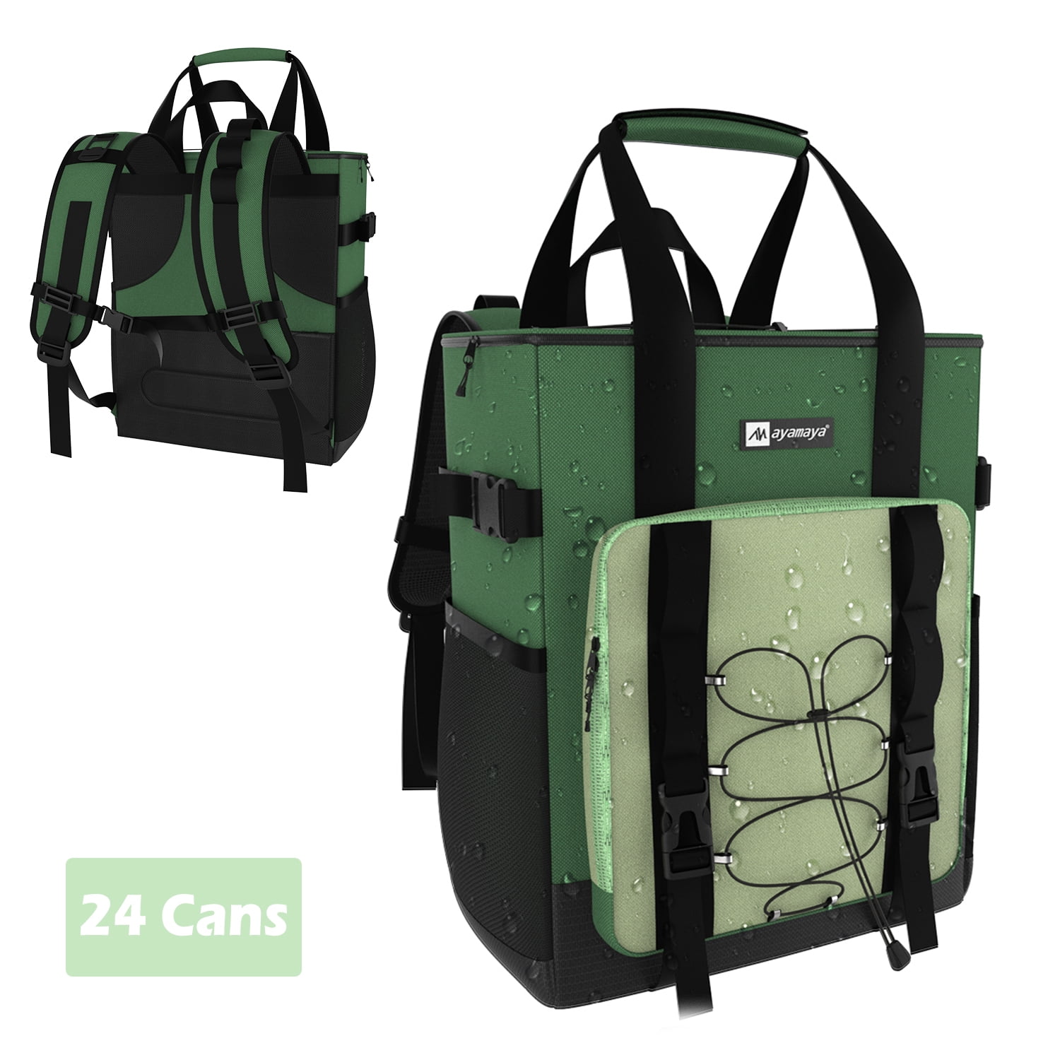 Insulated Backpack Cooler, DIDADI 600D Leakproof & Waterproof Soft ...