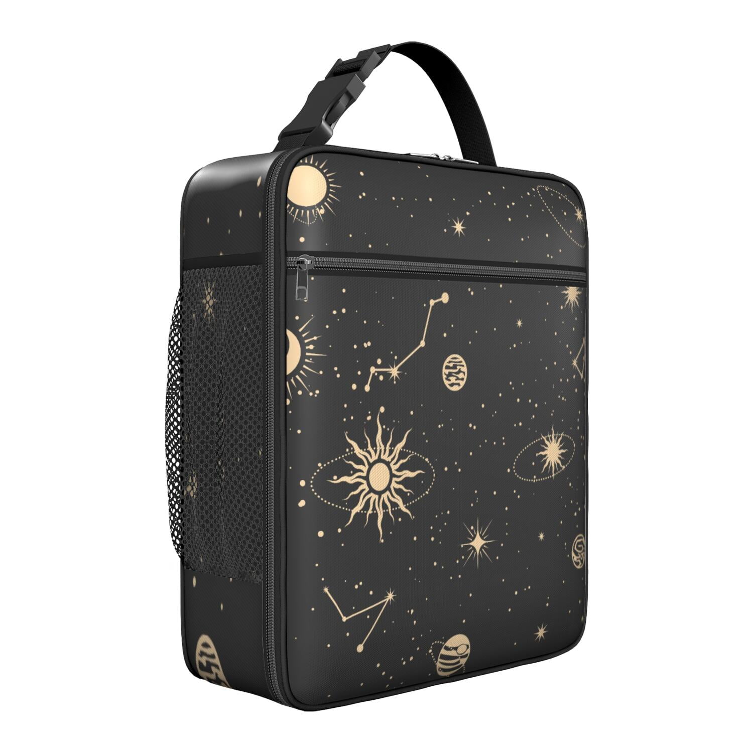 Insulated Bento Lunch Bag – Gothic Starry Night Soft Cooler with ...