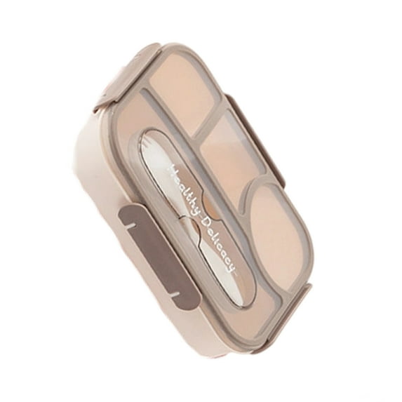 Insulated Bentos Container With 4 Sections 1100ML Microwave Safe Leak ...