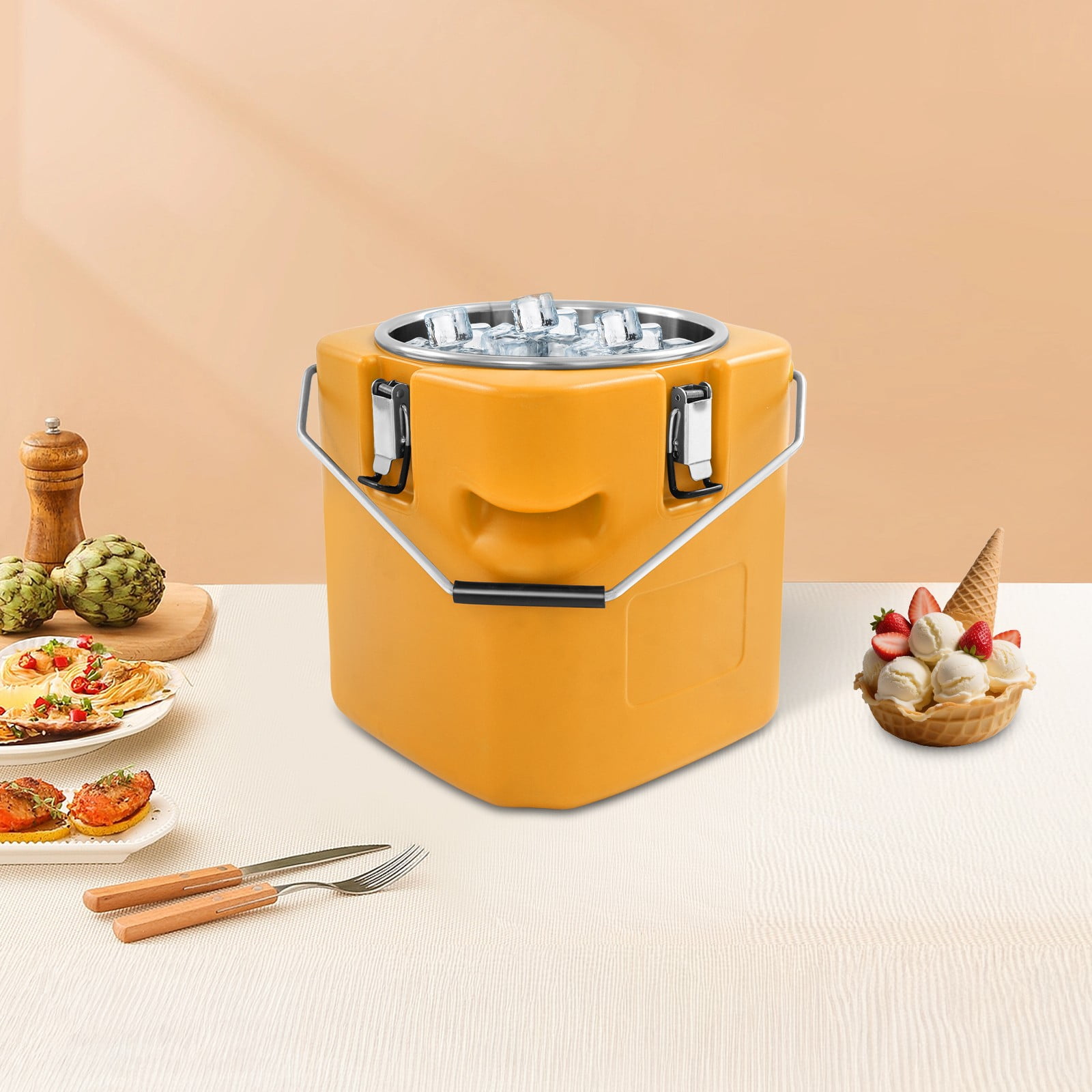 Insulated Beverage Containers, Commercial Food Warmer for Hot or Cold ...