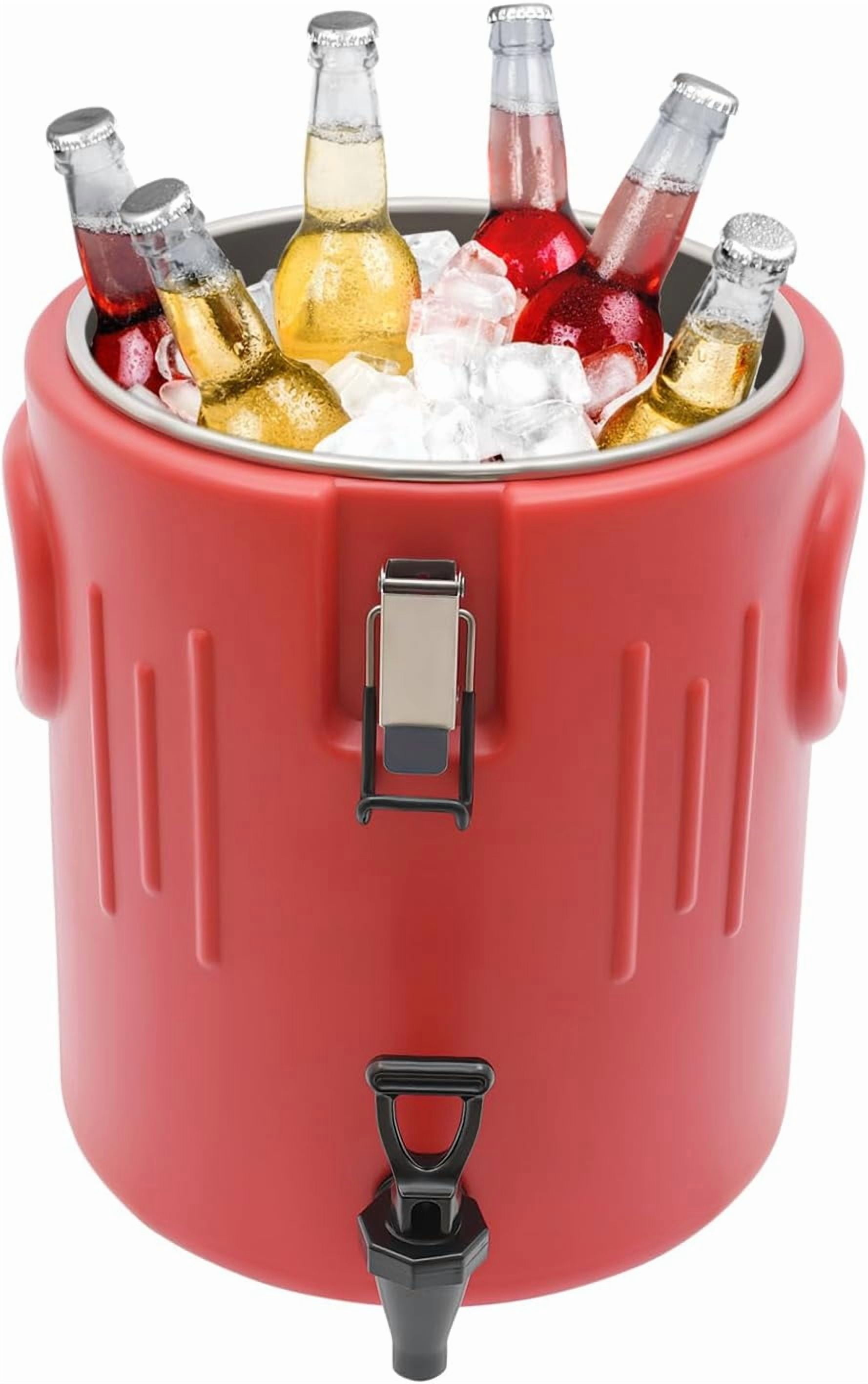 Insulated Beverage Dispenser, 10.57 Gal Insulated Beverage Containers ...