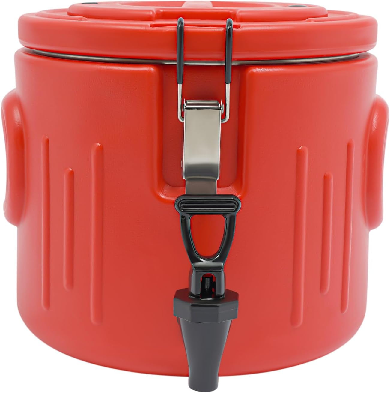 Insulated Beverage Dispenser - 10.5Qt Stainless Steel Hot and Cold ...