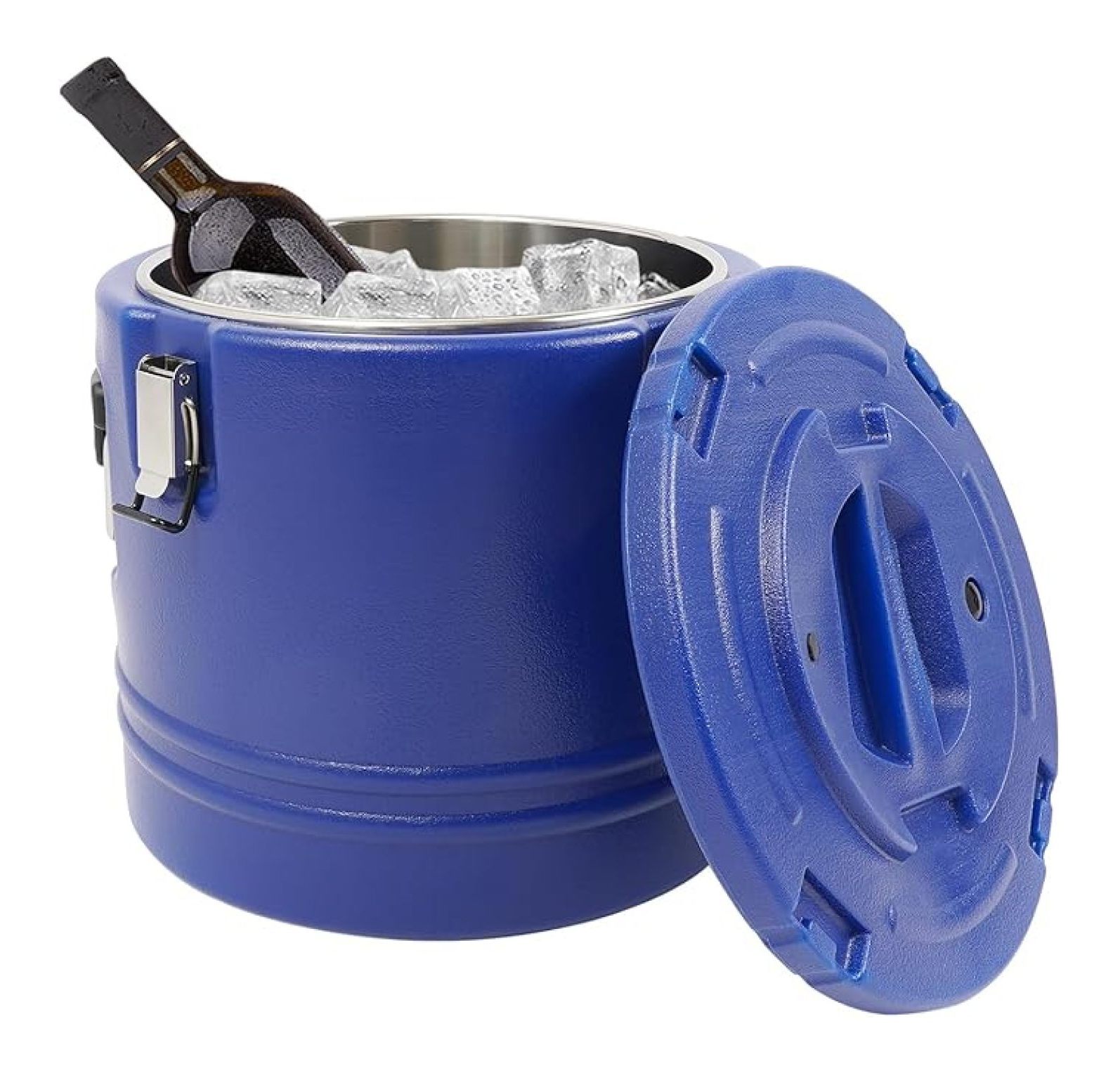 Insulated Beverage Dispenser, 20L/5.3Gal Camping Cooler Chiller Soup ...