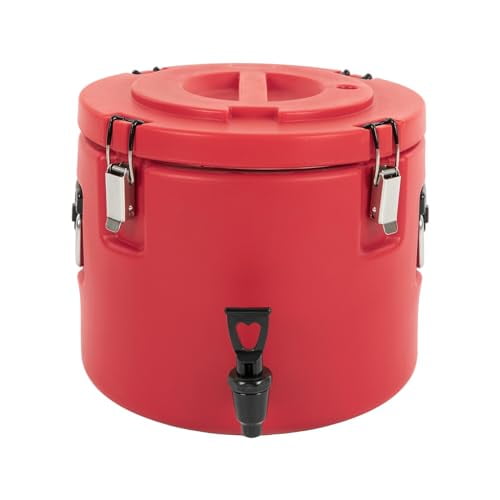 Insulated Beverage Dispenser - 21Qt Stainless Steel Hot and Cold ...