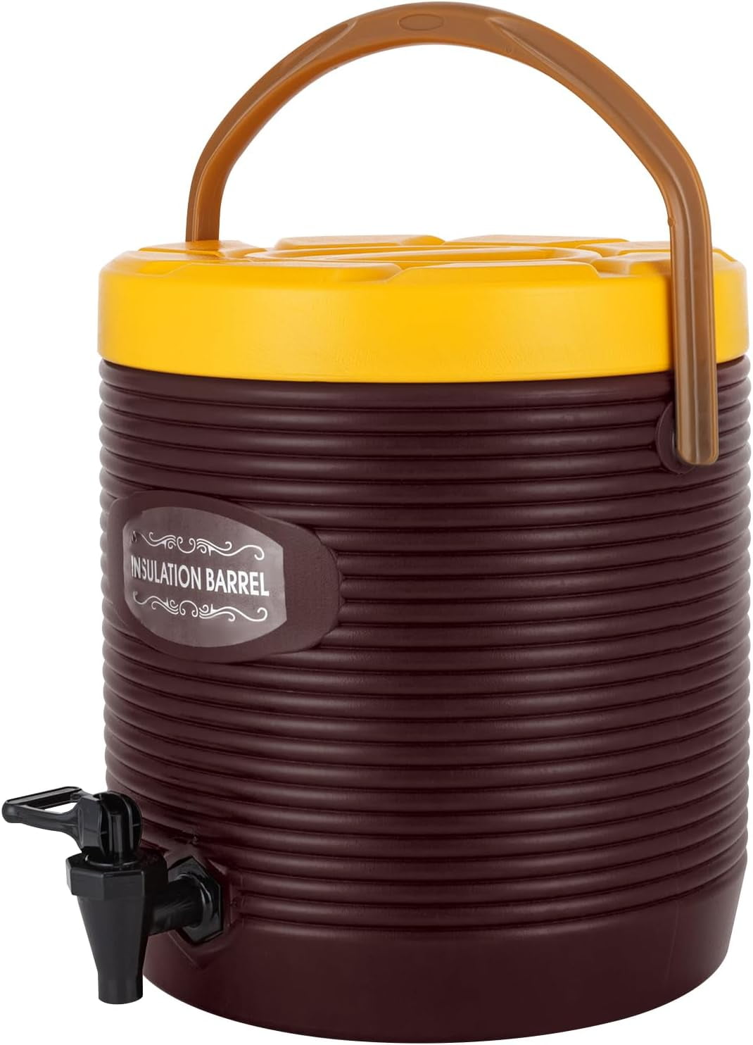 Insulated Beverage Dispenser 3 Gallon Ice and Hot Drink Dispenser with ...
