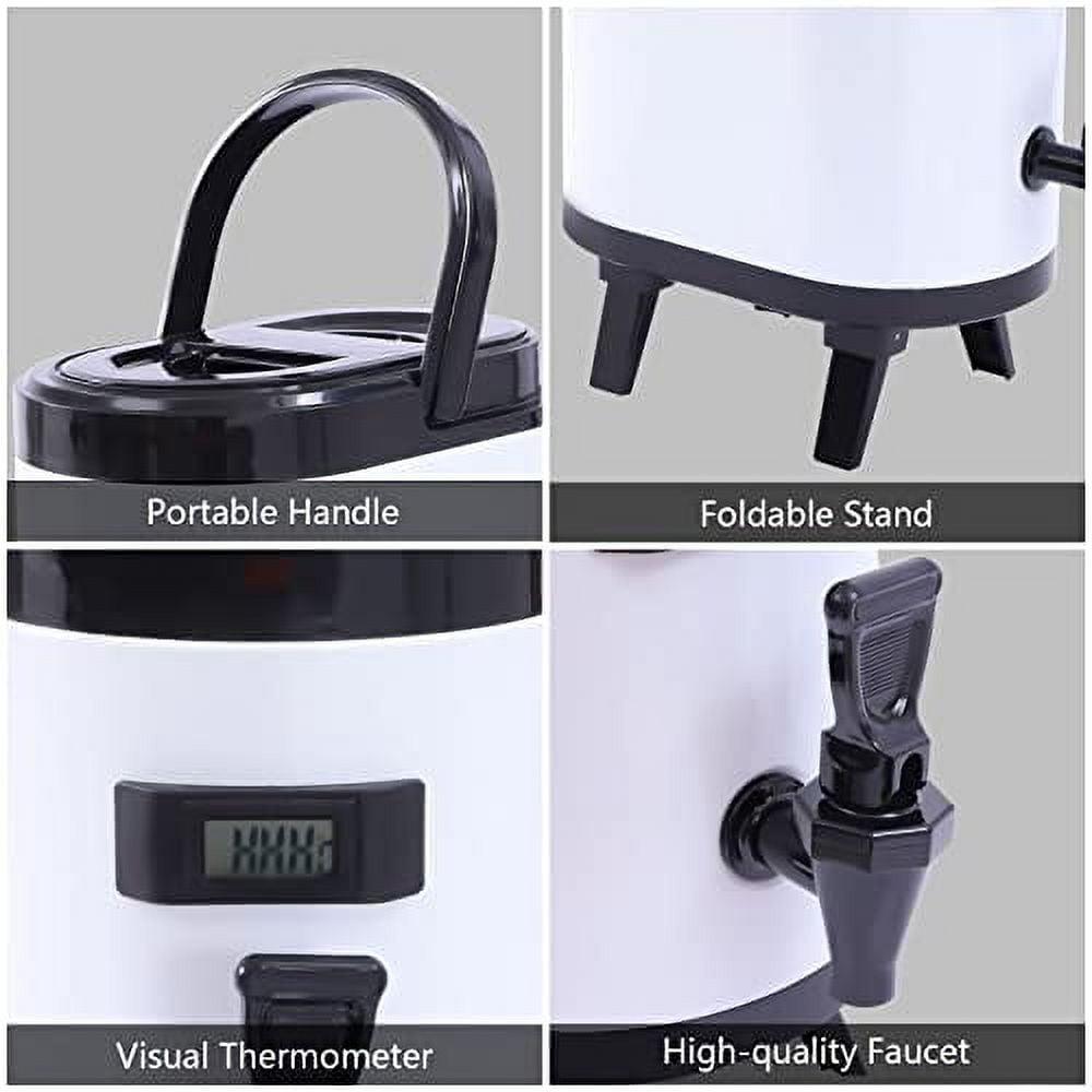 Insulated Beverage Dispenser – Food-Grade 304 Stainless Steel Insulated ...