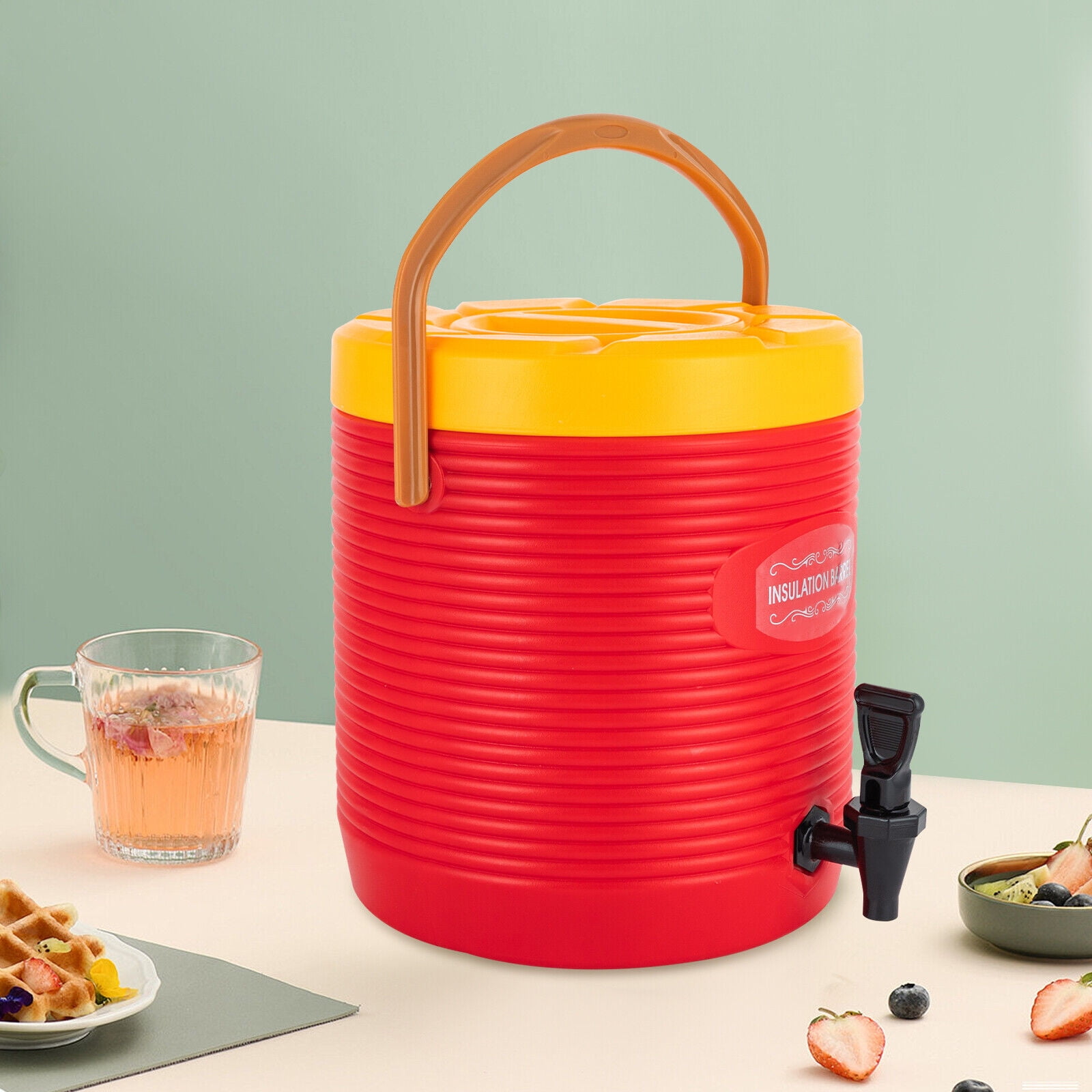Insulated Beverage Dispenser, Hot and Cold Drink Dispenser, Insulated ...