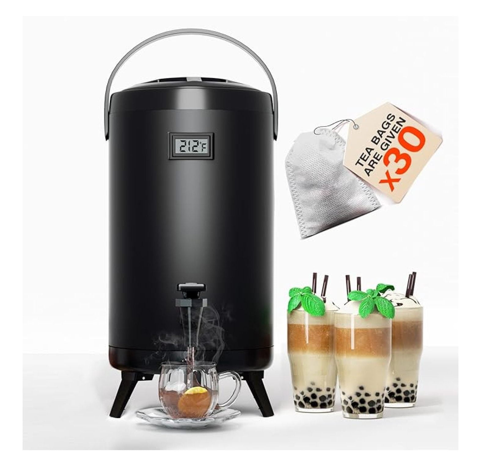 Insulated Beverage Dispenser-NON HEATING-75 Cup Cold Drink Beverage for ...